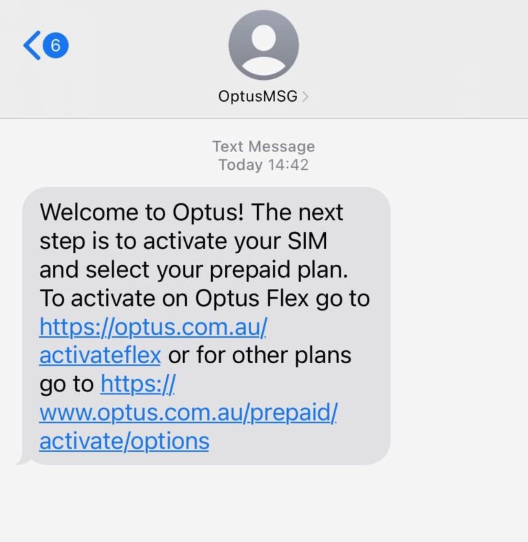 オーストラリア Optus プリペイドSIMカード有効化方法を画像と共に丁寧に解説！ - annieslog