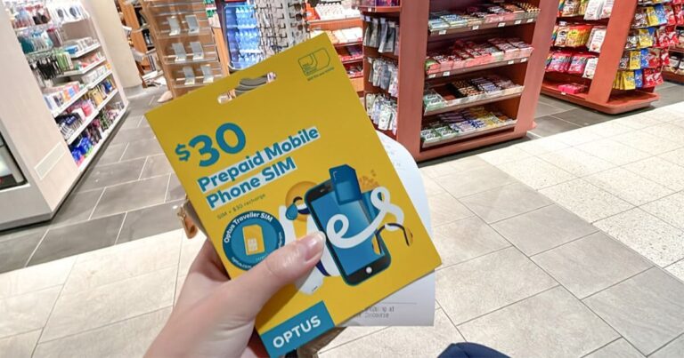 オーストラリア Optus プリペイドSIMカード有効化方法を画像と共に丁寧に解説！ - annieslog